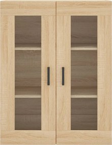 Skříň highboard dub sonoma 69,5 x 34 x 180 cm kompozitní dřevo 3198532