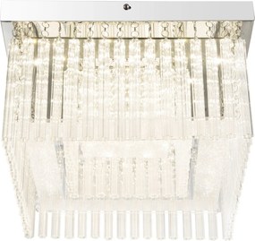 XXXLutz STROPNÍ LED SVÍTIDLO, 36/36/21.5 cm - Stropní svítidla - 004558999812