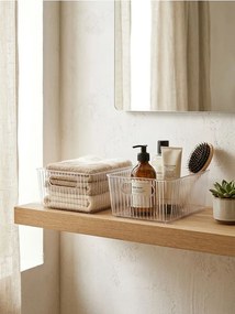 Sinsay - Rýhované úložné boxy 2 pack - clear