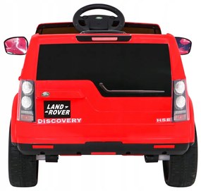 Dětské elektrické auto Land Rover Discovery Červené