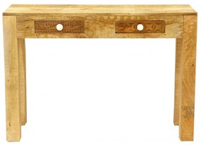 Indický nábytek - Konzolový stůl Manu 110x76x40 z mangového dřeva