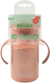 Beaba Hrnek trénovací 360° Pink 340 ml 12m+
