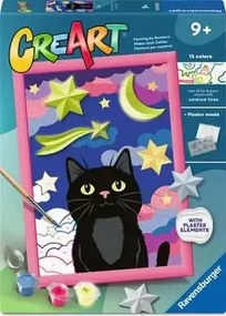 Ravensburger 120232667 CreArt Černá kočička (se sádrovou formou) / věk