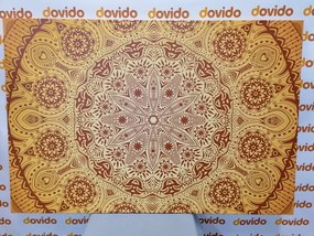 Obraz okrasná Mandala s krajkou - 120x80 cm