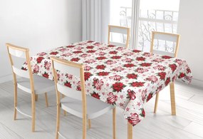 Bellatex Ubrus VÁNOCE Červená,Zelená,Bílá 120x140 cm