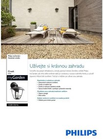 PH 15381/30/16 CREEK SVÍTIDLO VENKOVNÍ 15381/30/16 - Philips (915002789902)