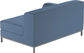 Potah na pohovku IKEA , levé provedení Kramfors 2-místná barva modrá látka pletený vzor