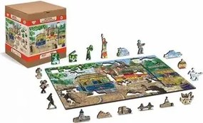 Wooden City 3D Puzzle Viktoriánská ulice L / 400 dílů / od 8 let