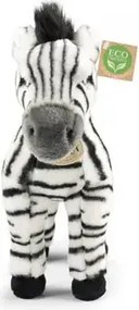 RAPPA Plyšová zebra stojící 30 cm / ECO-FRIENDLY / od 0 měsíců
