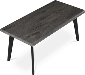 Konferenční stolek CT-F4412 GREY, mdf, šedý dub (120 x 60) cm