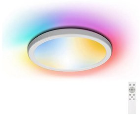 Aigostar B.V. | Aigostar-LED RGB Stmívatelné koupelnové svítidlo LED/18W/230V pr. 30 cm IP44+DO | AI0545