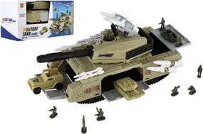 TEDDIES Tank s doplňky 13x25 cm / Plast / Na volný chod / od 3 let
