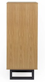 Komoda v dubovém dekoru Woodman Camden Diamond, 40 x 123 cm