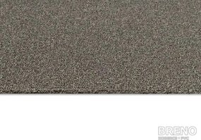 Breno Metrážový koberec SMART ULTRA 810 - šedohnědý, šíře 400 cm, Hnědá/Šedá