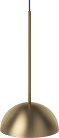 Závěsná lampa Aluna 27 cm mosaz