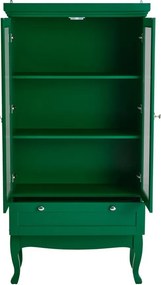Zelená závěsná vitrína z MDF 85x170,5x35 cm Prato – Ellos Home