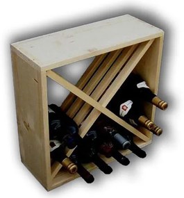 Regál na víno - vinotéka na 24 lahví