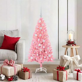 Vánoční stromeček Růžová 120 cm PVC 3396410