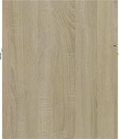vidaXL Skříňka pod umyvadlo 80 x 38,5 x 46 cm dřevotříska [804659] Barva: šedá s vysokým leskem