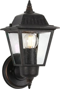 Rustikální venkovní lucerna Elstead Highnam Starý bronz 26 cm 1x E27