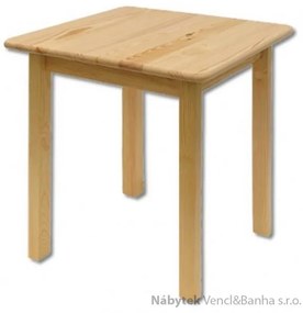 dřevěný jídelní stůl borový z masivního dřeva borovice ST108 pacyg