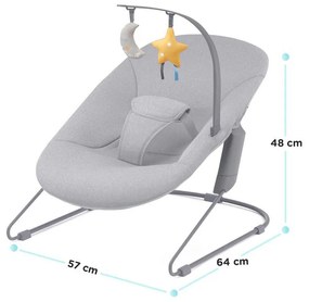 Kinderkraft Lehátko houpací Calmee 0 m+, do 9 kg