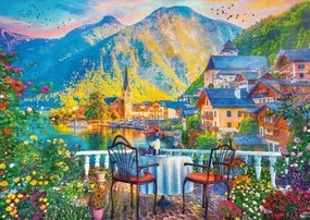 SCHMIDT Puzzle Malebný Hallstatt / 1000 dílků