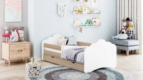 Dětská postel Tobík - dub sonoma (Vybírat můžete z mnoha motivů a barev.)