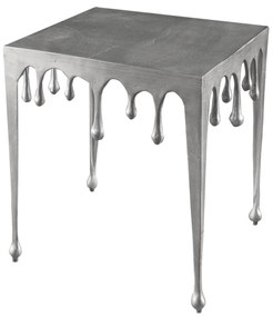 Designový odkládací stolek Gwendolyn S 44 cm stříbrný