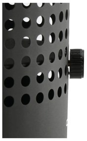 Černá plynová lampa Cosi Drop, výška 37 cm