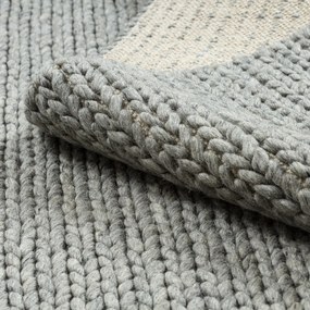 Dywany Łuszczów, Kusový koberec Tahar 99004G grey, 90x150, šedá, ložnice
