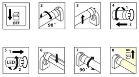 LED trubice zářivka McLED GLASS LEDTUBE 150cm 23W (58W) T8 G13 neutrální bílá ML-331.048.89.0 EM/230V