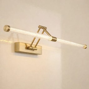 Toolight Toolight, LED nástěnné svítidlo 60cm, 13W, 4000K, 1000lm, APP1900-1W, zlatá matná, OSW-66055