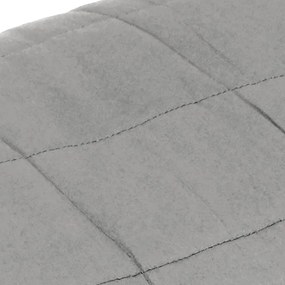 Zátěžová deka šedá 200 x 230 cm 9 kg textil,  3154786