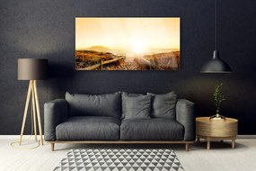 Plexisklo-obraz Stezka Pláž Moře 120x60 cm