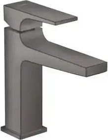 Hansgrohe - Umyvadlová baterie s výpustí Push-Open, kartáčovaný černý