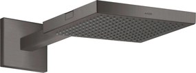 Axor ShowerSolutions - Hlavová sprcha, 24x24 cm, kartáčovaný černý chrom 10925340