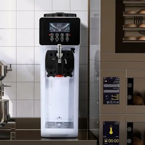 Výrobník zmrzliny s výtěžností 10 l/h s jednou příchutí