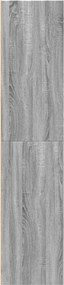 Skříň highboard šedá sonoma 70 x 41 x 185 cm kompozitní dřevo 3281692