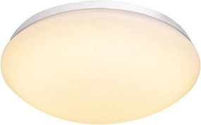 LA 1002020 LIPSY 30 Dome, LED, venkovní nástěnné a stropní nástavbové svítidlo, bílá, IP44, 3000/4000K - BIG WHITE (SLV)