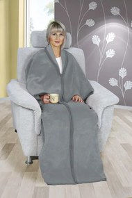 Bellatex Korall televizní pytel 150x180 cm Šedá 150x180 cm