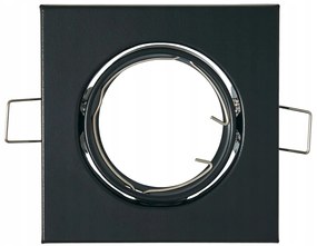Podhledové svítidlo GU10 71064 - černé - čtvercové - vyklopné