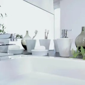 Spirella MAX LIGHT mýdlenka bílá / porcelán