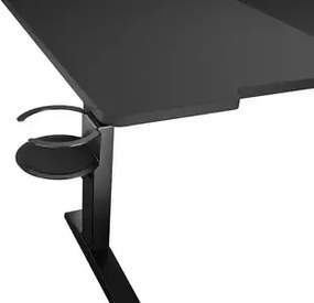 Genesis Holm Modular 160 Corner RGB černá / Herní stůl / rohový / D:16