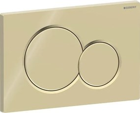 Geberit Sigma01 ovládací tlačítko plast mosazná lesk 115.770.DT.5