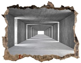 Wallmuralia Díra 3D fototapeta nálepka Betonový tunel 95x64 cm