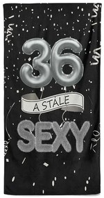 Osuška Stále sexy – černá (věk: 36)