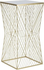 Odkládací stolek Lines 50 cm zlatý