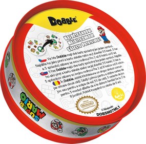 ASMODEE Hra postřehová Dobble Super Mario *SPOLEČENSKÉ HRY asdobsm07cs