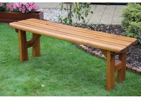 Dřevěná zahradní lavice FINLAND bez opěradla - 3D5496